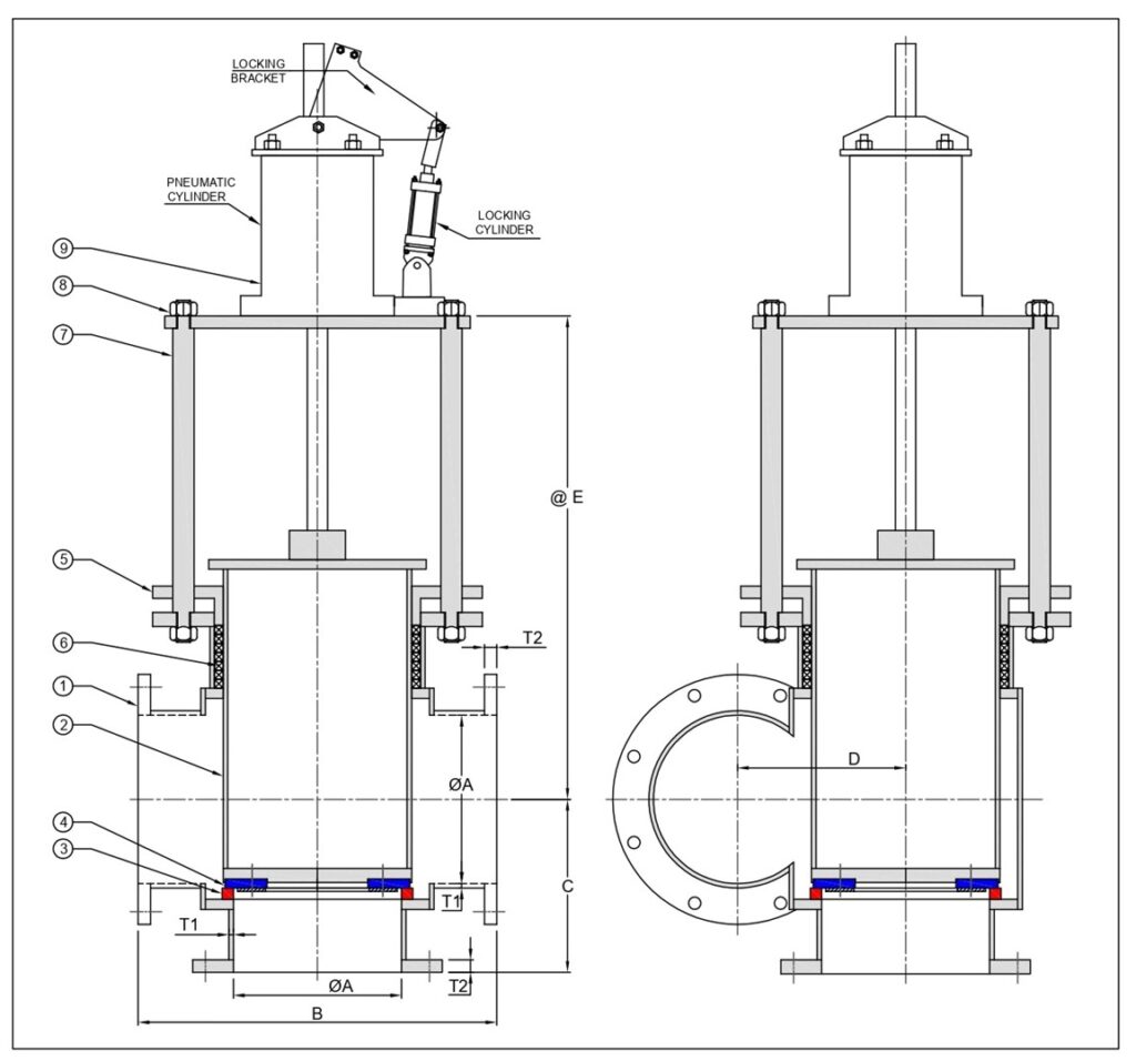 Fabricated Pan Cut Over Valve - Thorat Valves